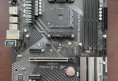 Материнская плата ASRock Fatal1ty B450 Gaming K4