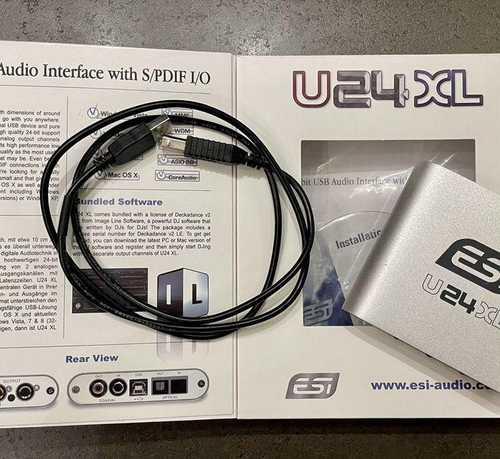 Звуковая карта USB ESI U24XL