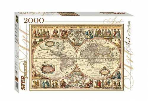 Пазлы 2000эл "Историческая карта мира" 84003