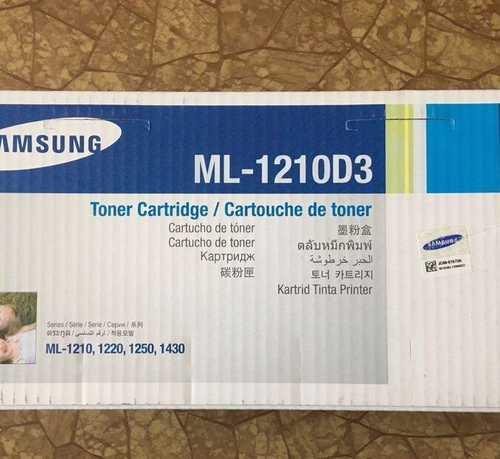 Картридж Samsung ML-1210D3 новые оригиналы