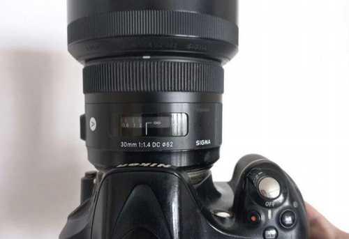 Nikon d 5200 + объектив sigma 30mm