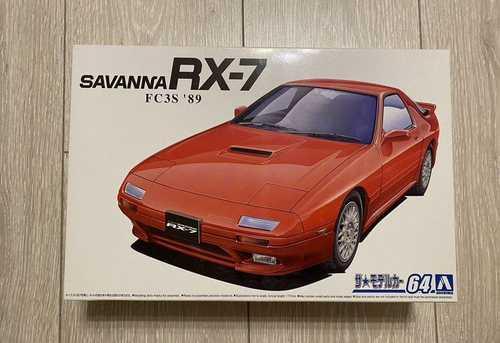 Сборная модель 1/24 aoshima Mazda RX7 FC3S Savanna