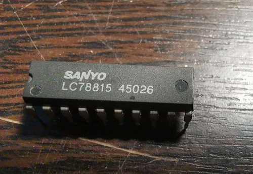 Аудио цап Sanyo lc78815, микросхема