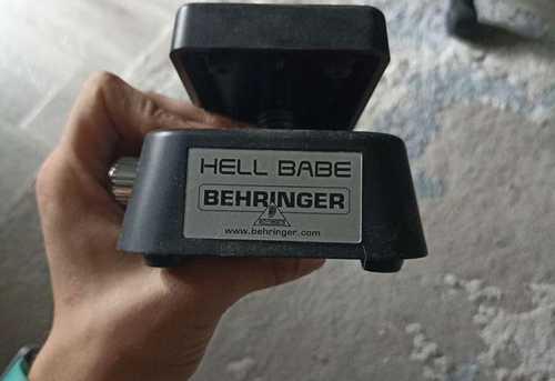 Гитарная педаль Wah "Beringer Hell Babe"