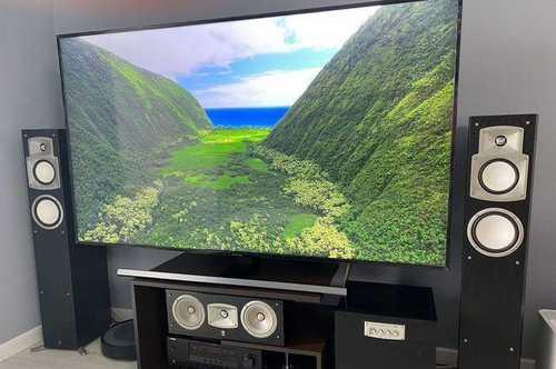 Телевизор Samsung 75” 4k и Yamaha