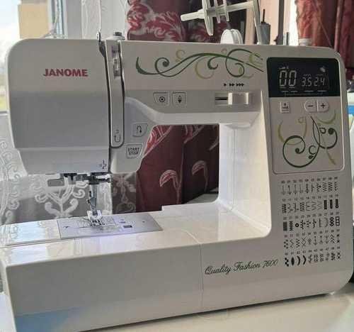 Швейная машина janome 7600