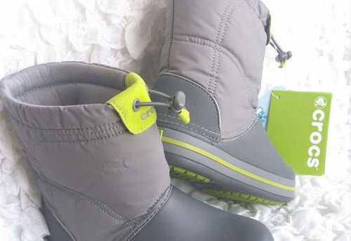 Новые сапоги Crocs C11 (28-29EUR) крокс сноубутсы