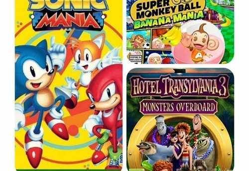 Sonic mania+Hotel Transylvania 3+S Monkey Ball xbo