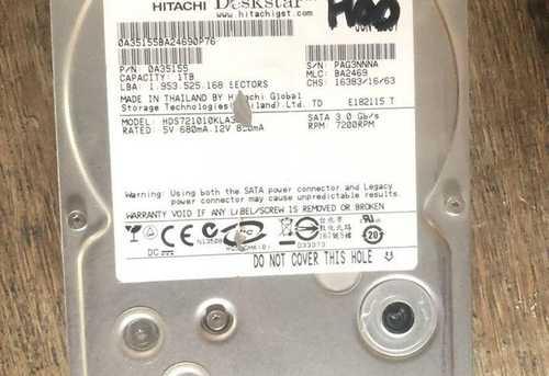 Жесткий диск hitachi deskstar на 1тб HDD