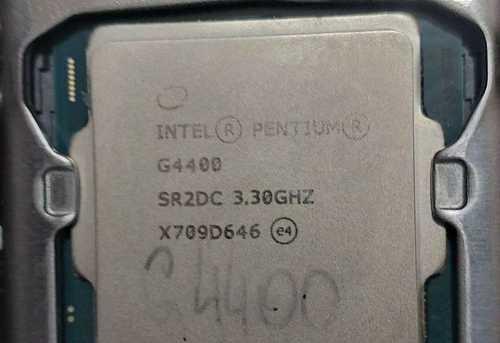 Процессоры Intel Pentium G4400