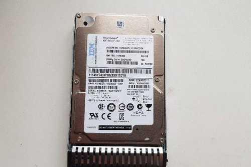 Жесткий диск IBM 300GB 15K 2.5 SAS HDD