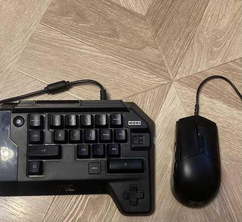 Игровая клавиатура и мышь для ps3 hori