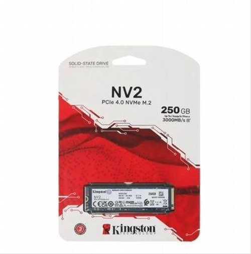 SSD M2 накопитель Kingston NV2 250 Гб