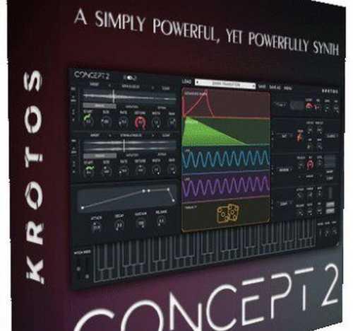 Универсальный VST Синтезатор Krotos Concept 2