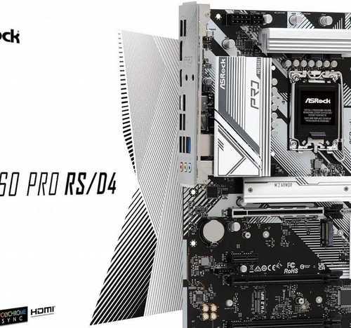 Материнская плата asrock b760 pro rs d4