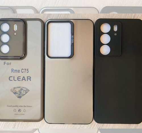 Чехлы для телефона Realme C75(3шт)