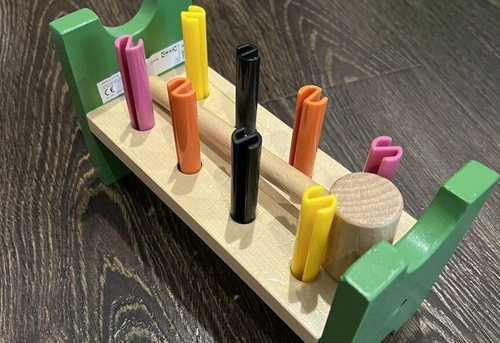Развивающая игрушка IKEA с молотком