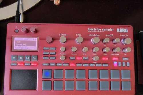 Korg electribe 2s грувбокс семплер сэмплер