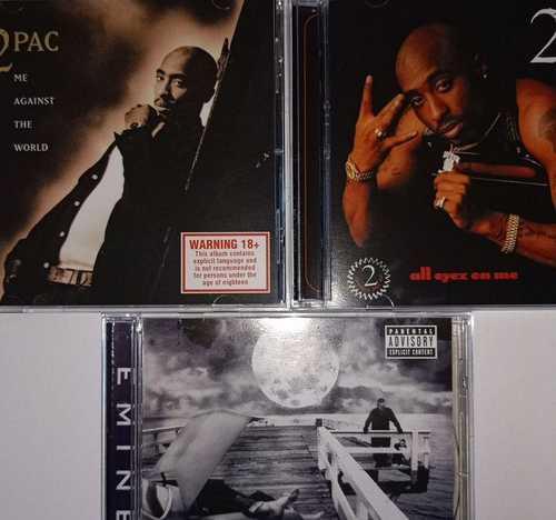 2PAC, Eminem, CD, Сд диски