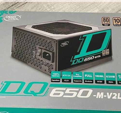 Блок питания deepcool DQ650 DQ-650-M-V2L