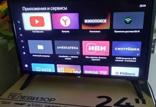 Телевизор aceline 24hhy1 SMART tv