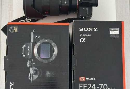 Камера Sony A7III + объектив FE 24-70 mm F2.8 GM