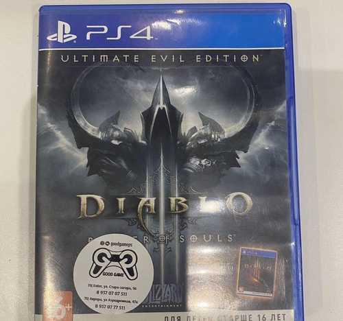 Игра на PS4 Diablo 3