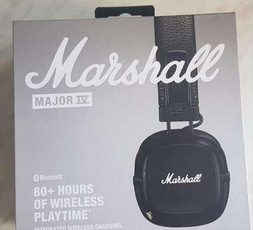 Наушники Marshall Major IV (чёрные)