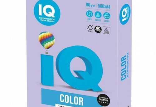 Бумага IQ бледно-лиловая 80г/м, А4