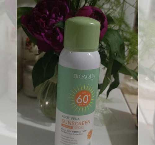 Спрей солнцезащитный Bioaqua aloe vera sunscreen