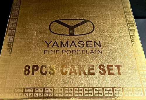 Yamasen фарфор япония Gold Collection новое