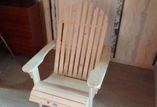 Кресло в стиле Адирондак для дачи для сауны