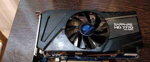 Видеокарта sapphire HD 7770