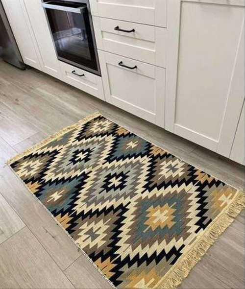 Ковер хлопковый килим турецкий палас новый