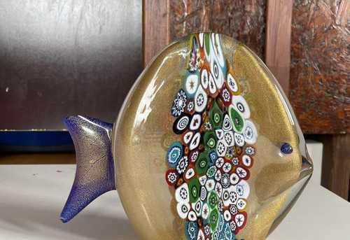 Статуэтка из Муранского стекла Murano рыбка
