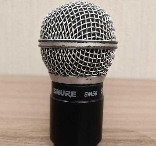 Голова "Shure sm 58"