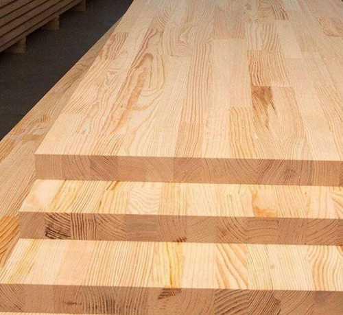 Мебельный щит из древесины 20, 40мм