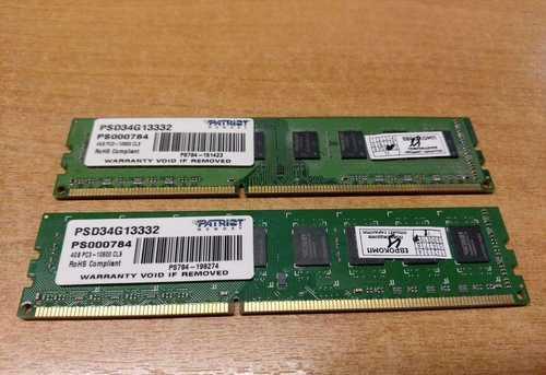 Оперативная память DDR3 и DDR4