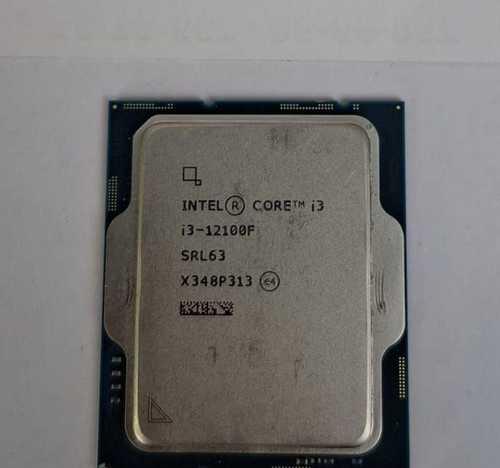 Процессор intel core i3 12100F