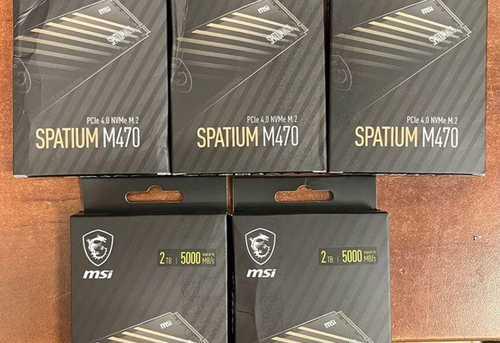 Накопитель SSD 2Tb PCIe4 NVMe MSI Spatium M470