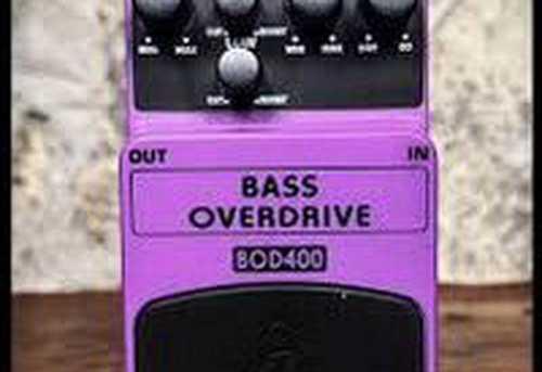 Гитарная педаль Behringer BOD 400 bass overdrive