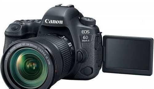 Зеркальный фотоаппарат Canon EOS 6D Mark II