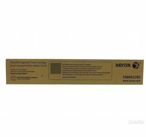 Xerox 106R03395 картридж черный (15500 стр.)