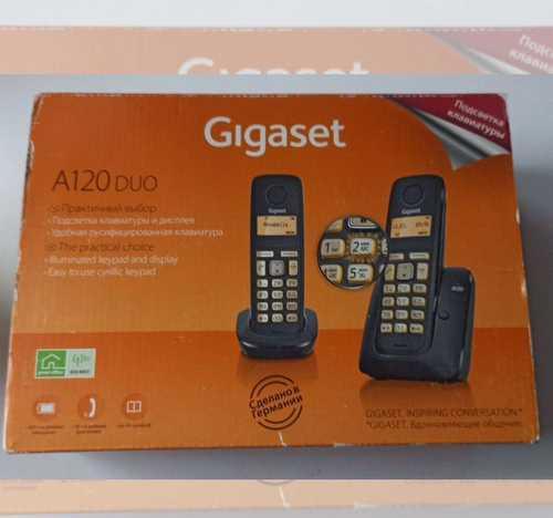 Новый телефон siemens gigaset A120DUO