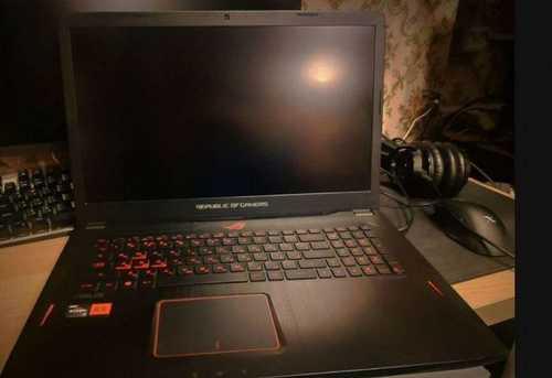 Игровой ноутбук 17.3" asus ROG Strix GL702ZC