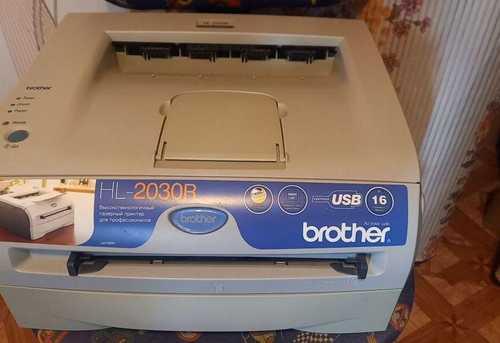 Принтер brother-HL-2030r