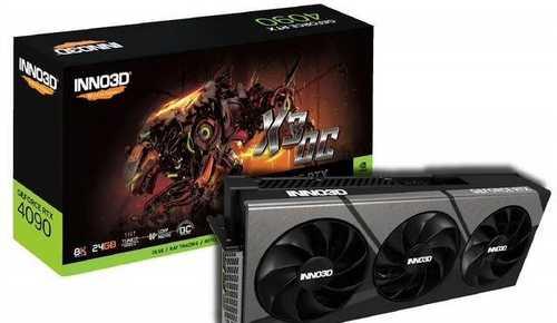 Inno3d GeForce RTX 4090 X3 OC 24 Гб новая