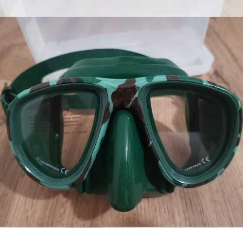 Маска Aquadiscovery Camo Green