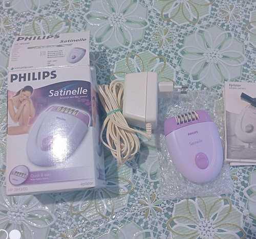 Эпилятор philips satinelle