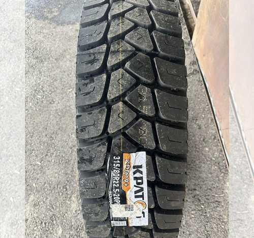 Автошина 315/80R22.5 Kpatos kdm19+ 157/154M